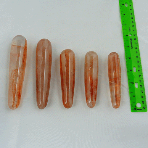 Iron Rose Quartz Massage Wand